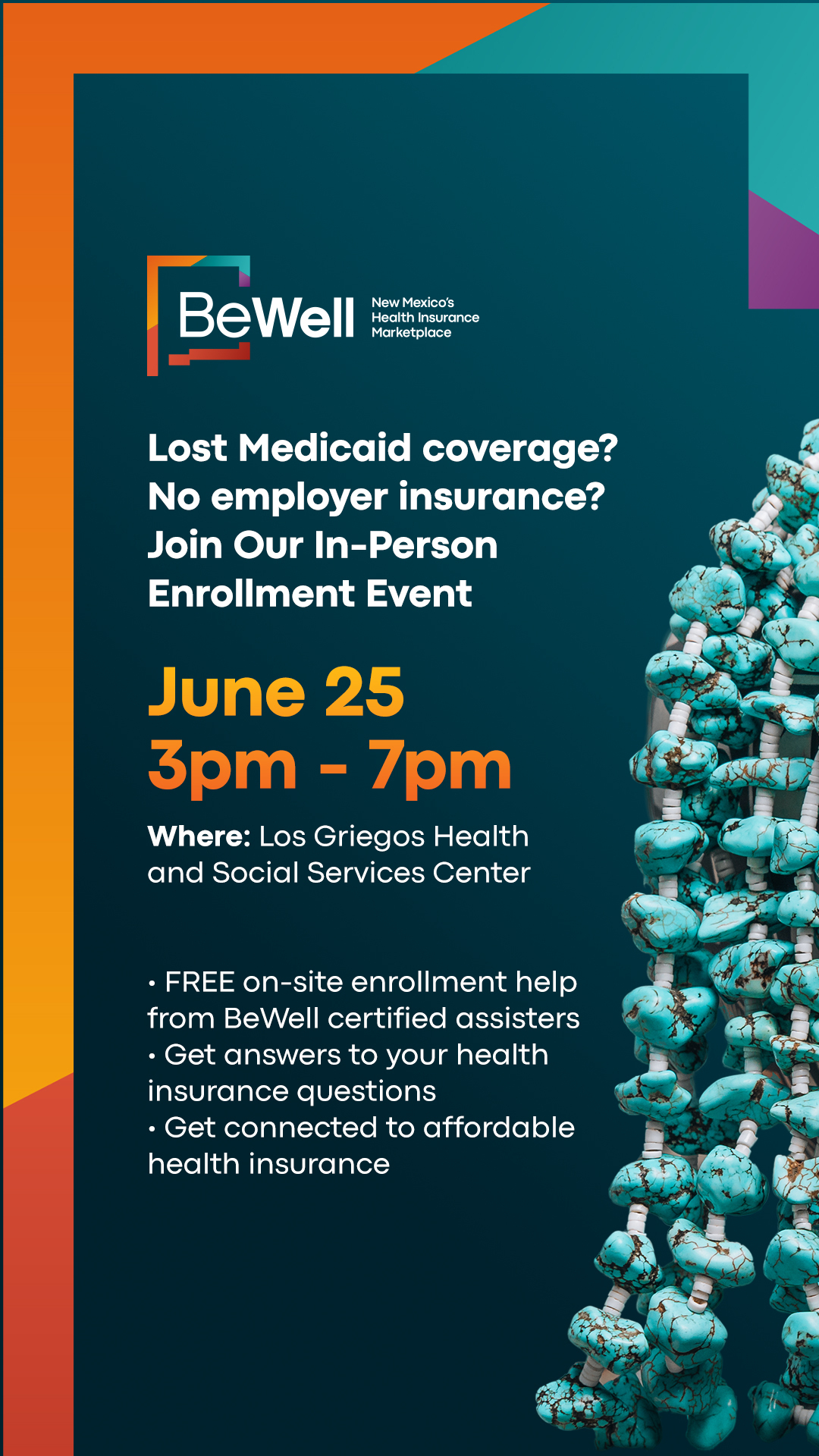 Albuquerque Enrollment Event, Los Griegos Health and Social Service ...