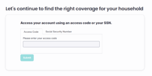 Log In with an Access Code - BeWell, New Mexico's Health Insurance ...